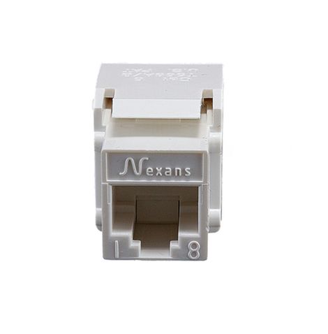 Keystone RJ45 Cat5e Nexans - centralcabos