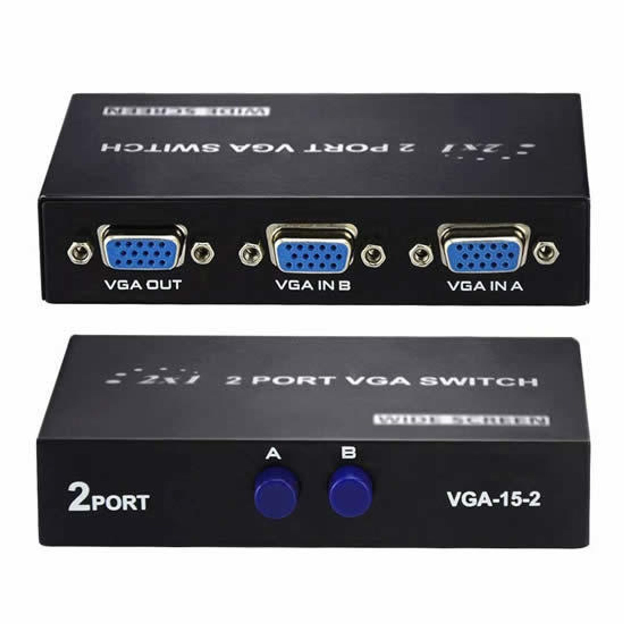 Switch vga 2x1 mt-15-2c - centralcabos