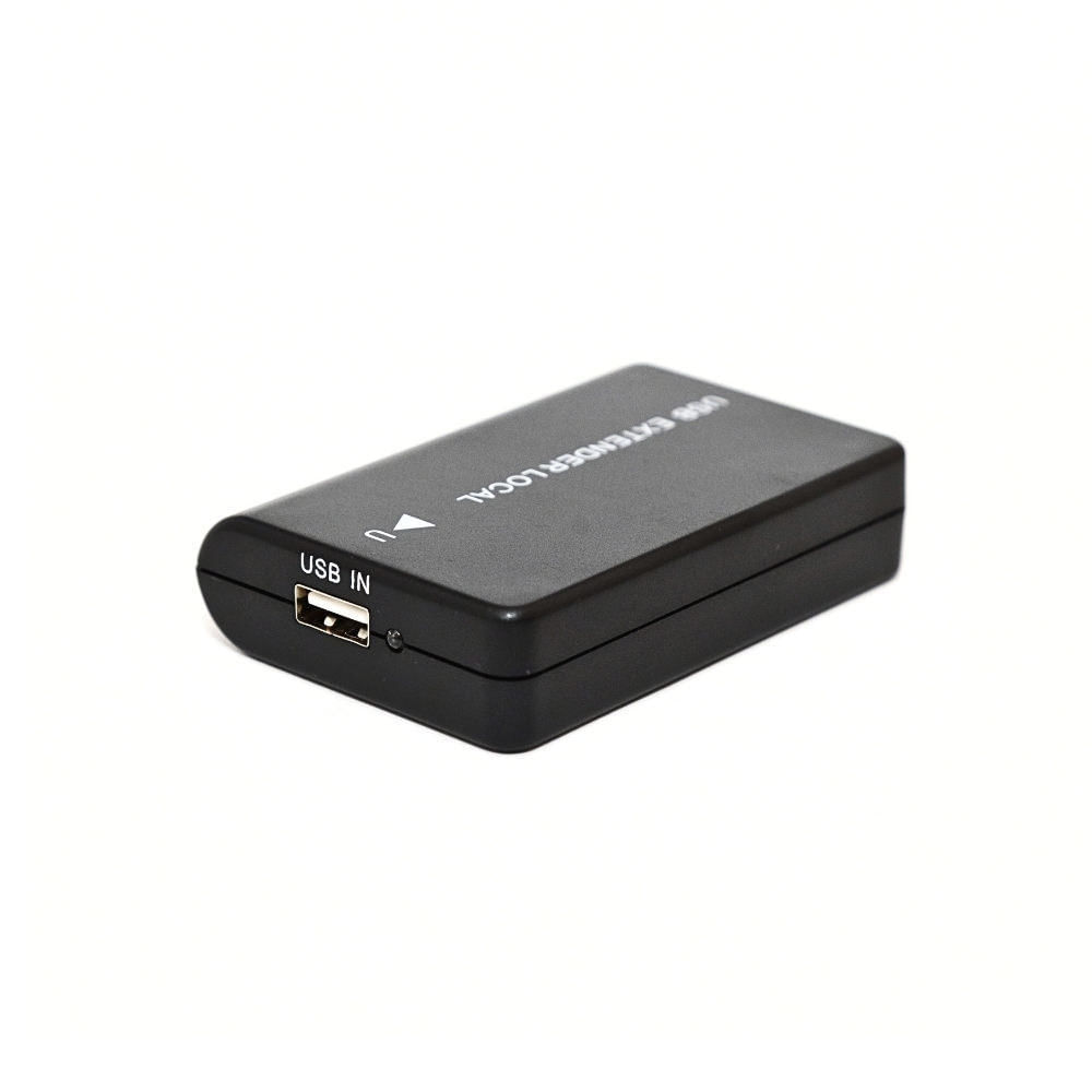 Extensor usb via utp 60mts c/fonte - centralcabos