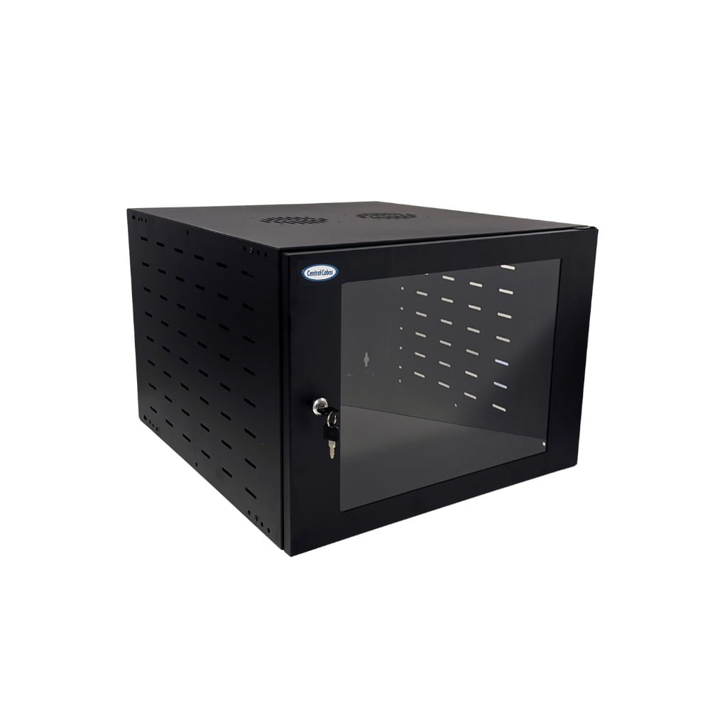Mini Rack de Parede 6U - centralcabos