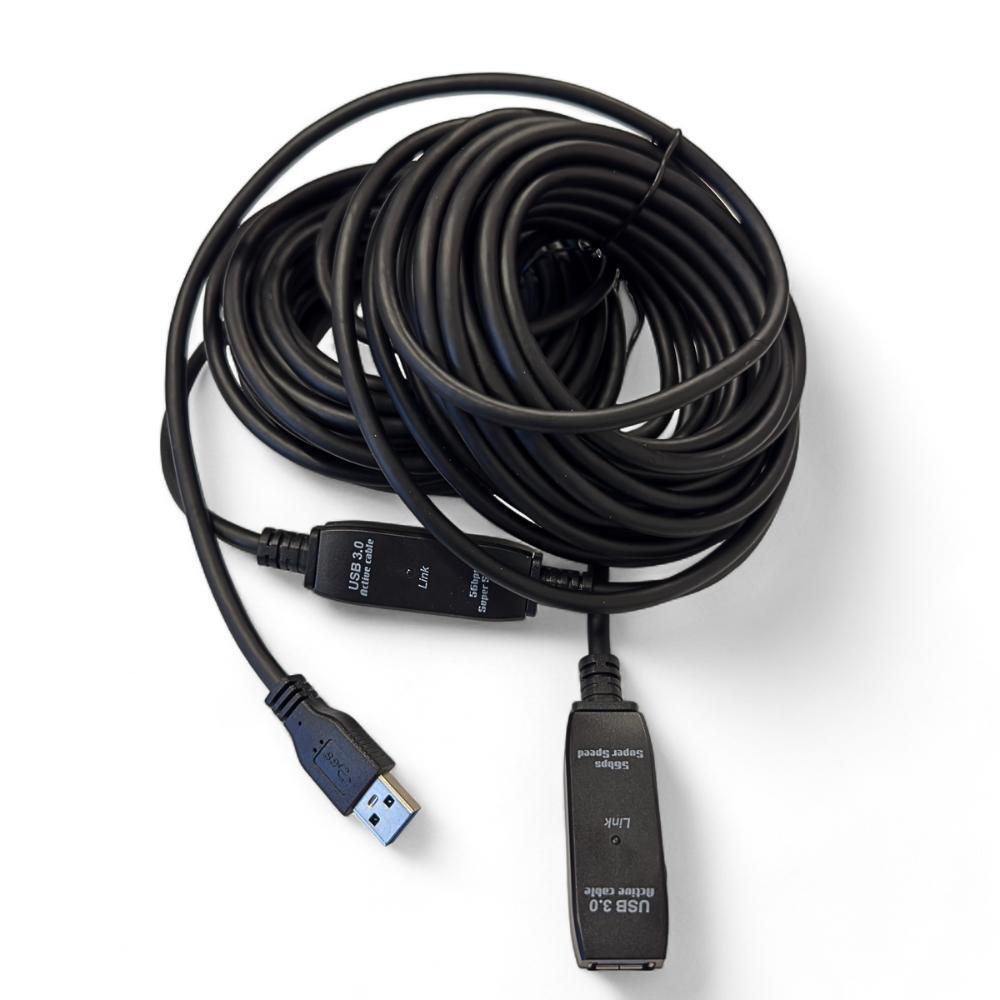 Extensor amplificada usb 3.0 15 metros - 6555 - centralcabos